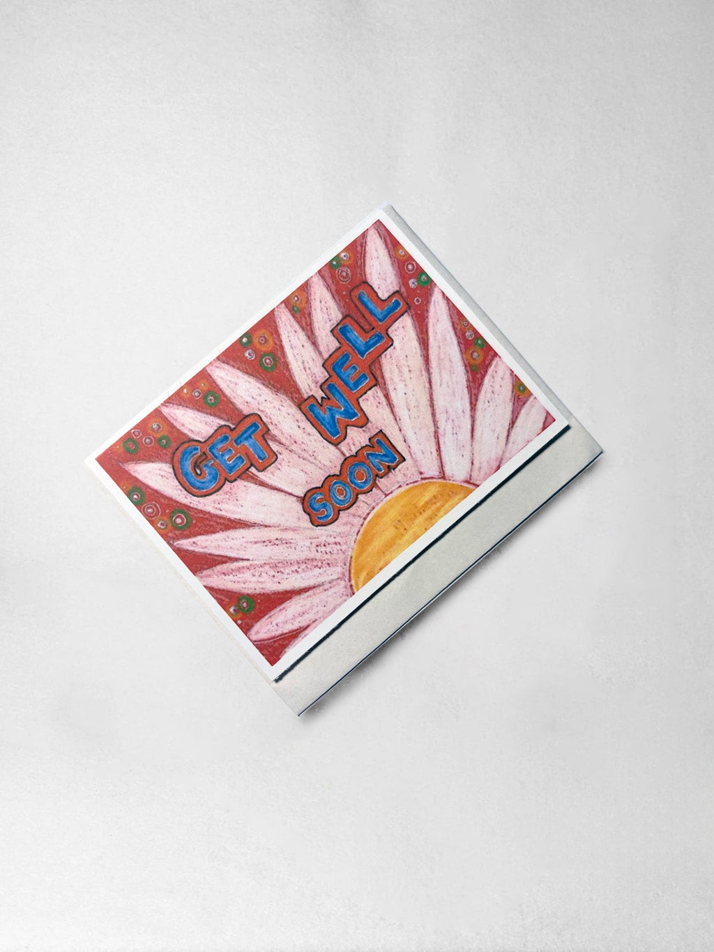 Gift Tag - Get Well Soon - Flower