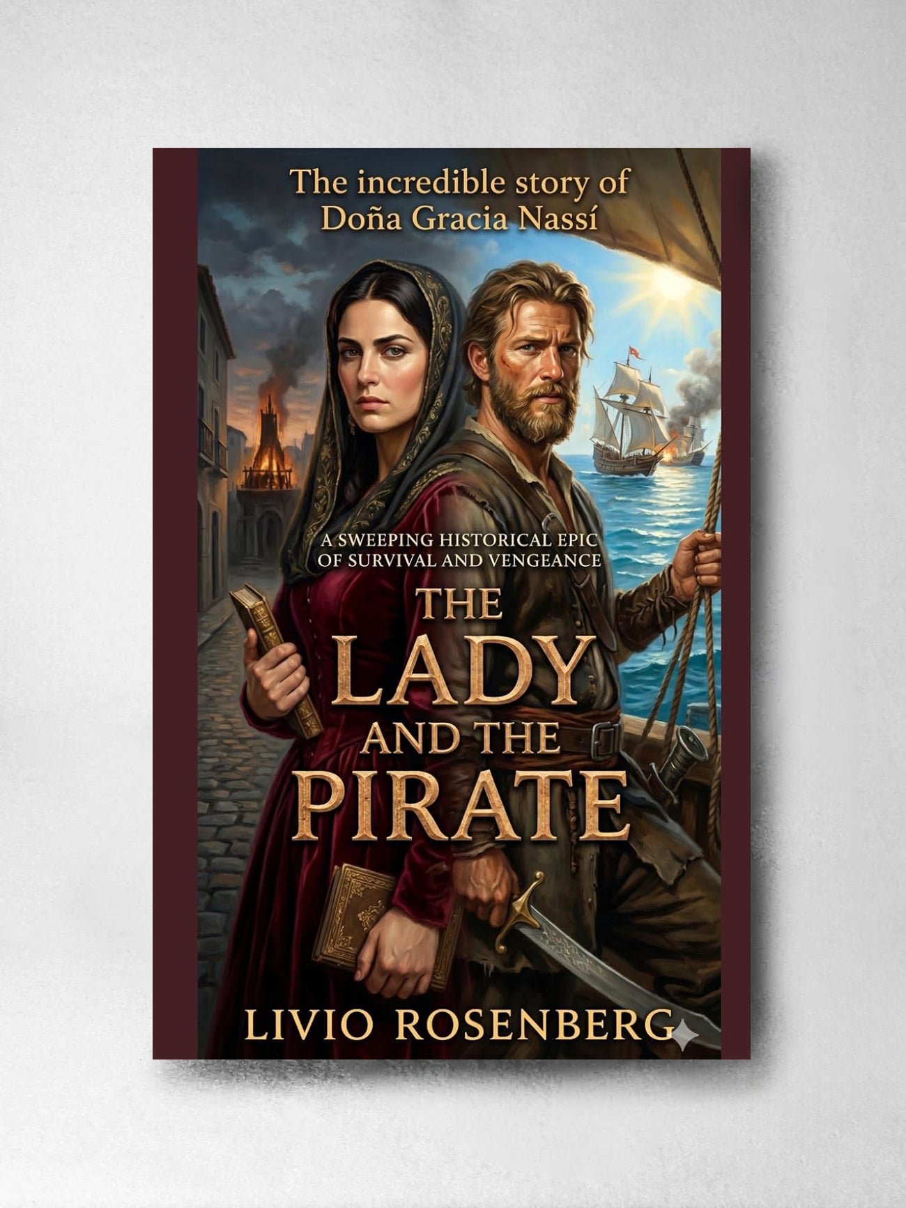 The Lady and The Pirate: The Incredible Story of Gracia Nassí - Livio